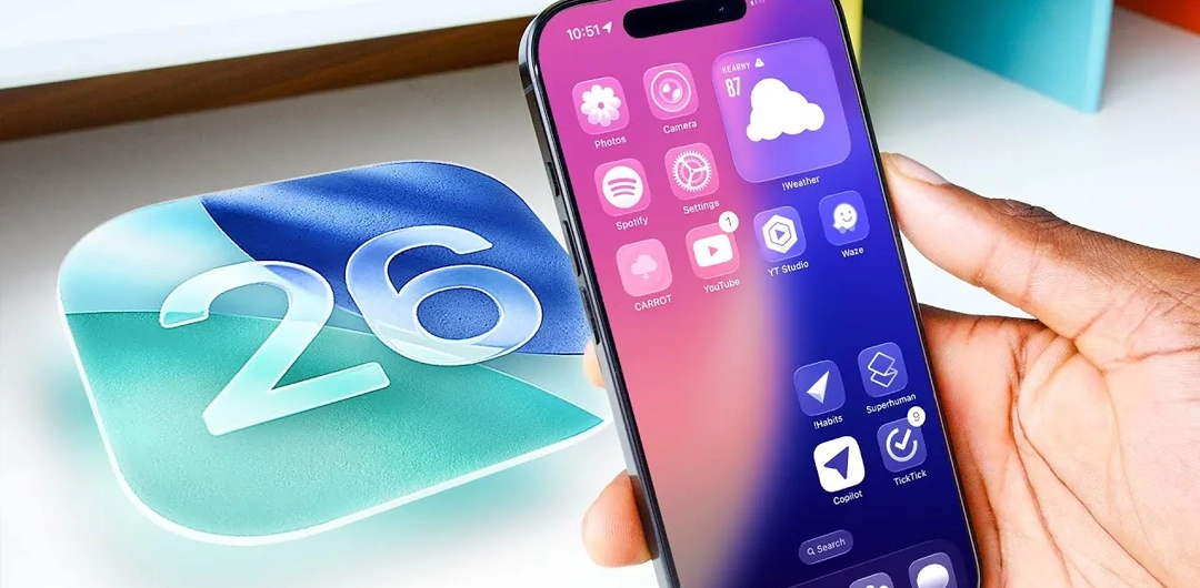 iOS 26: Descubre el Nuevo Diseño 'Liquid Glass' y la Lista de iPhones ...